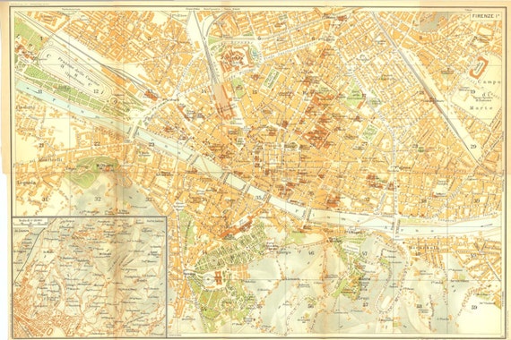 Florence Old Map