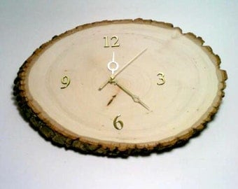 Popular items for log clock on Etsy