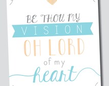 Popular items for be thou my vision on Etsy