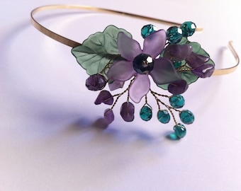 Wire wrap tiara | Etsy