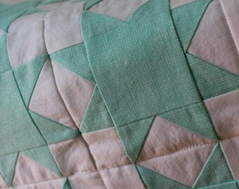 Popular items for mint green quilt on Etsy