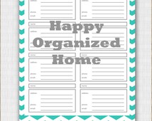 Unique address organizer related items | Etsy