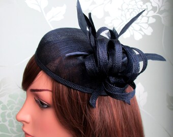 Popular items for navy wedding hat on Etsy