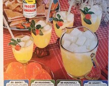 Popular items for vintage lemonade on Etsy