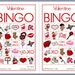 Valentine Printable Bingo Game by secondstorywindow on Etsy