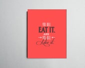 Items similar to Humorous Kitchen Decor, Sassy Kitchen Sign, Sassy Food ...