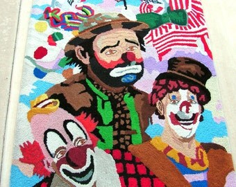 Popular items for clown wall art on Etsy