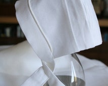 Popular items for linen bonnet on Etsy