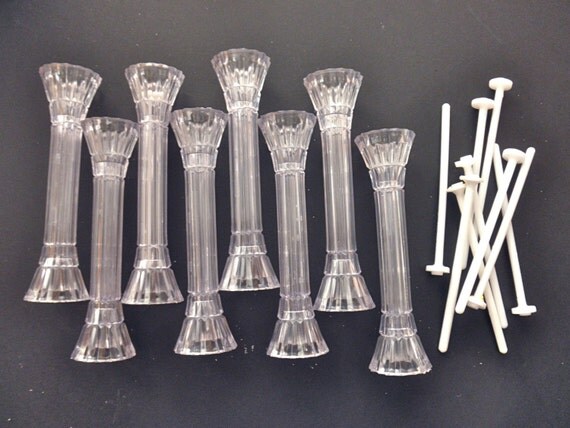 Clear Plastic Centerpiece Column 18
