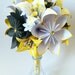 Paper flowers & lilies Bridal bouquet one of a kind paper