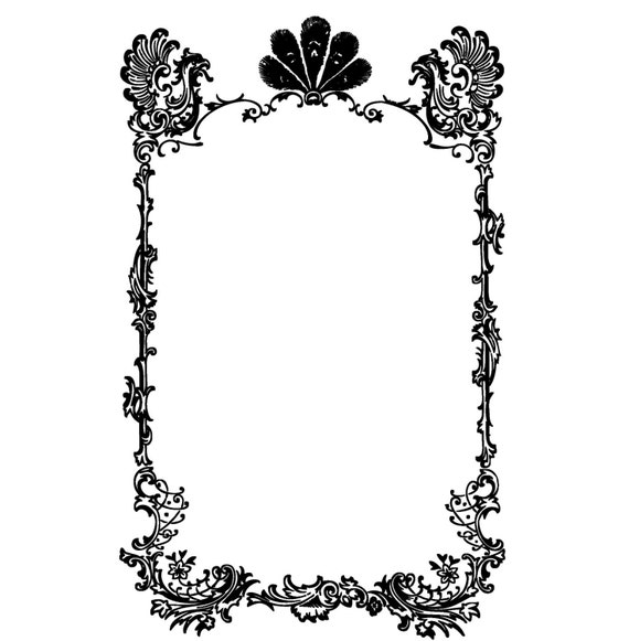 Vintage Rectangle Border Vector