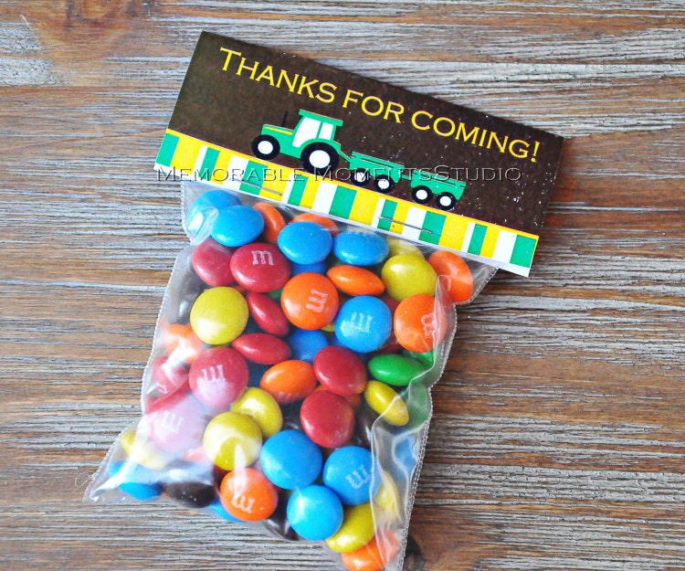 INSTANT DOWNLOAD Printable Candy Bag Labels by MemorableMomentsSt