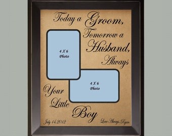 Mom and son frame | Etsy