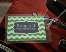 Popular items for chevron luggage on Etsy