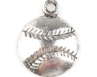 Popular items for baseball charms on Etsy