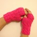 Pink Christmas gifts Xmas gifts. Wool gloves stone beige
