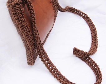 Popular items for leather crochet on Etsy