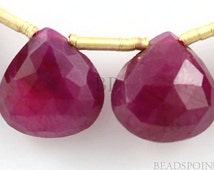 Popular items for natural ruby beads on Etsy