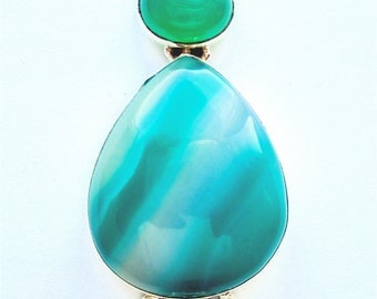 Blue onyx agate | Etsy