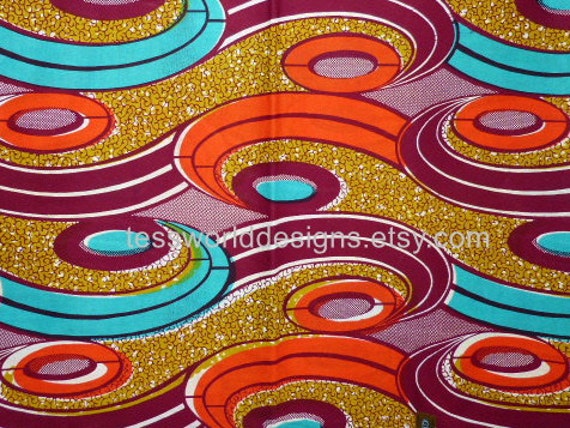 African Fabric WP029 Ghana's own Authentic GTP Supper