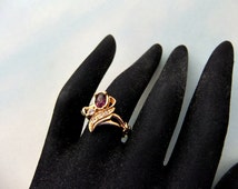 Popular items for clear stone ring on Etsy