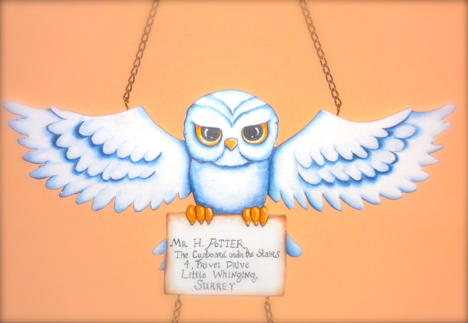 Harry Potter Hedwig sign for Hogwarts Forbidden Forest and