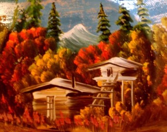 Popular items for 1950s landscape on Etsy
