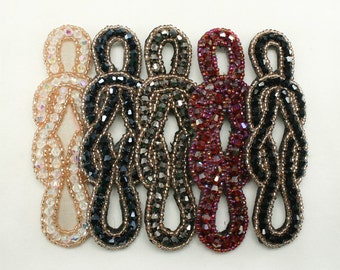 Beaded hair ties | Etsy