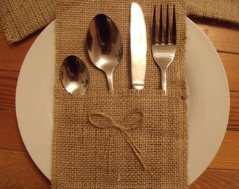 Silverware wraps | Etsy