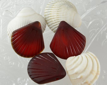 Items similar to NEW Upcycled Bullet Shell with Recycled Sea Glass ...