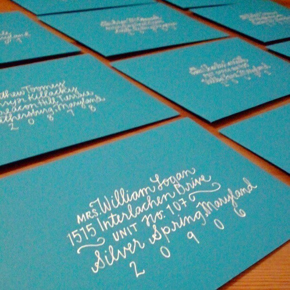 Hand Addressed Envelopes