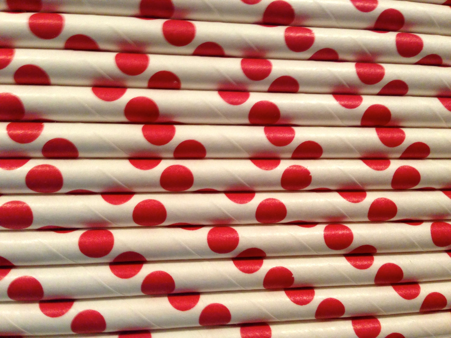 12 Mini Red Polka Dot Gable Gift Favor Boxes ABSOLUTELY