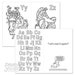 Alphabet Coloring Book Digital Printable ABC for You and Me