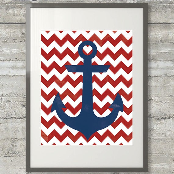 Nautical Chevron Clipart