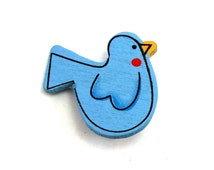 Popular items for blue bird pin on Etsy