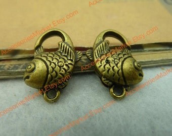 Popular items for fish lobster clasp on Etsy