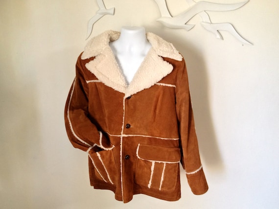 Men's McCloud Jacket Vintage 1970s 70 Suede Leather