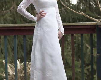 Popular items for mod wedding dress on Etsy