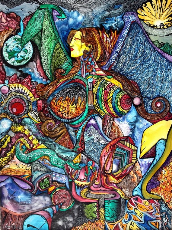 Items similar to Mother Nature by Greg Entner on Etsy