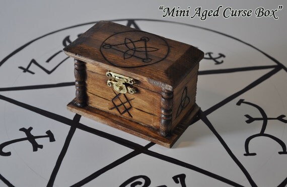 Supernatural Inspired Mini Aged Curse Box by SirOctopusDesigns