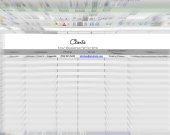 Unique client form related items | Etsy