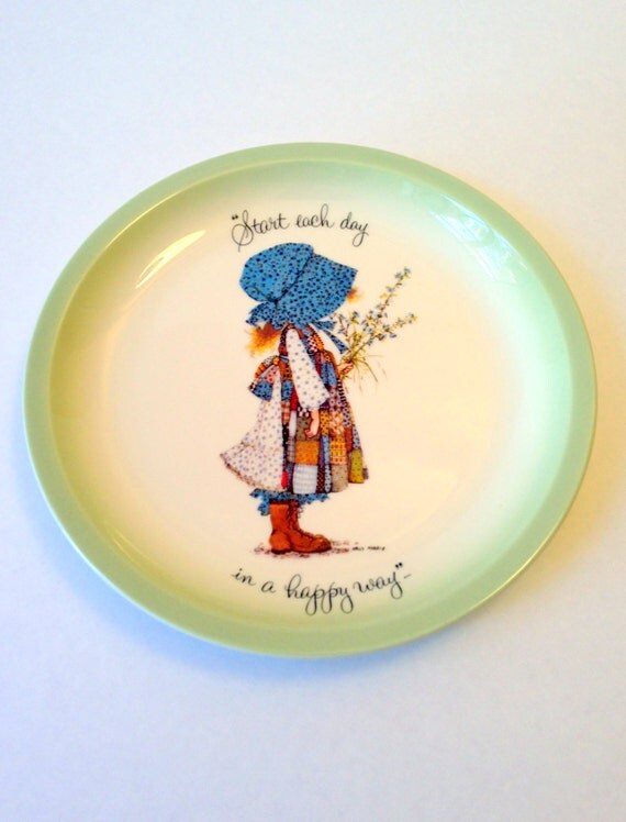Items Similar To Start Each Day In A Happy Way Vintage Holly Hobbie