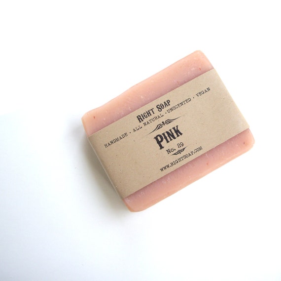 Pink Soap Pink Clay Soap T For Woman All Natural Soap Vegan