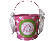 Items similar to personalized 10 QUART preppy monogram design ...