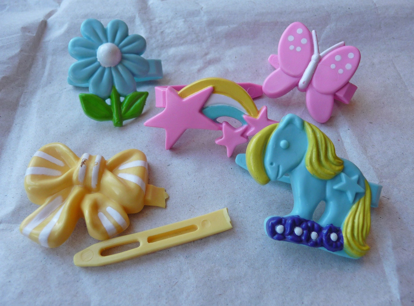 Vintage My Little Pony G1 Jewellery Jewelry Set Trinket Box Hair ...