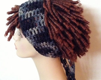 Unique dreadlock hat related items | Etsy