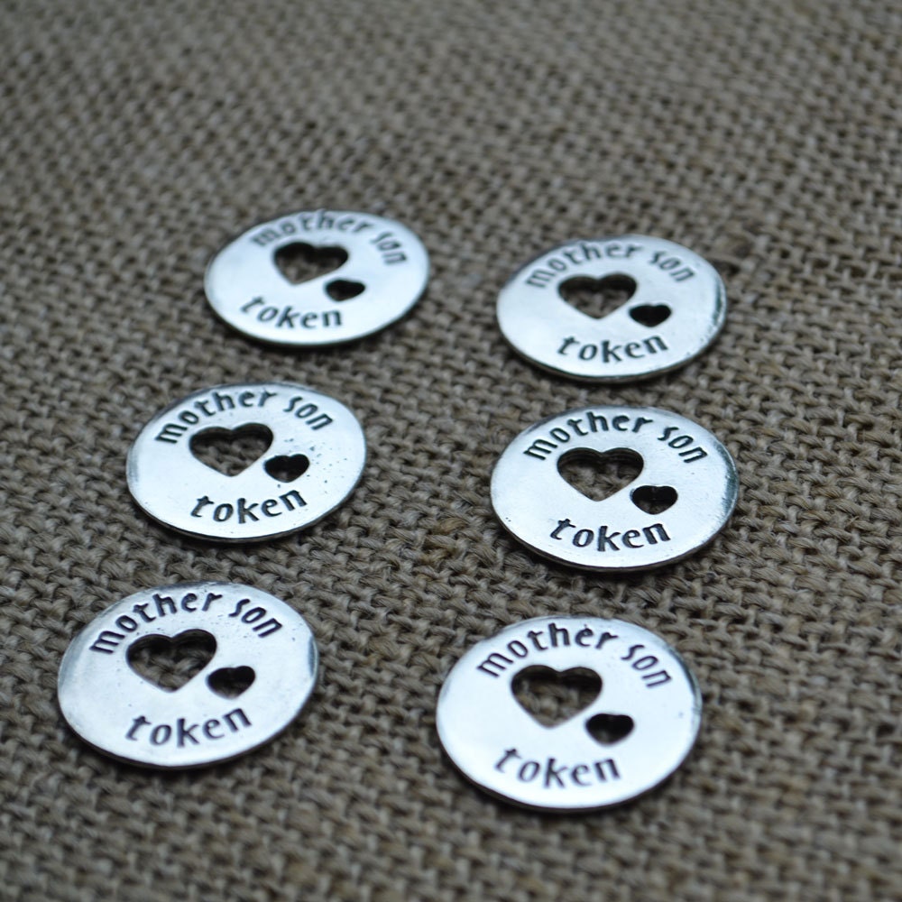 Mother and Son Time Together Tokens SIX tokens Mothers Day