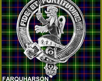 Ferguson Clan Crest Scottish Cap Badge CB02 by celticstudio