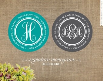 Popular items for signature monogram on Etsy