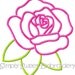 Rose Machine Embroidery Applique Design by SimplySweetEmbroider